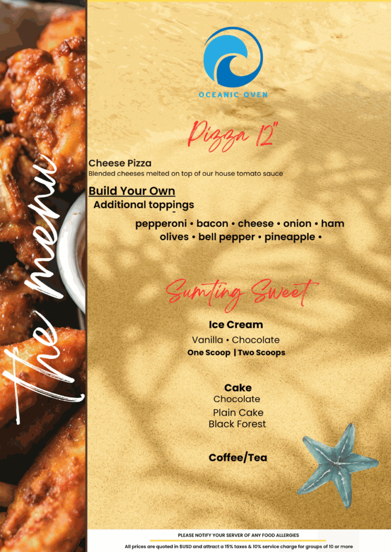 Menu - Poko Loko Floating Bar